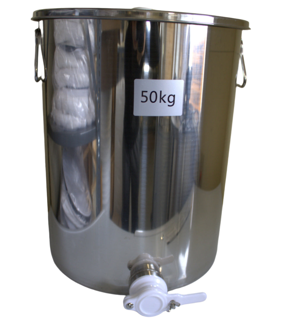 110 Lb. Stainless Honey Tank w/ Gate – Golden Ridge Bee Supply, LLC